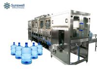 China 5 Gallon Water Filling Machine 2000BPH 20L Bottle Mineral Water Filling Equipment for sale