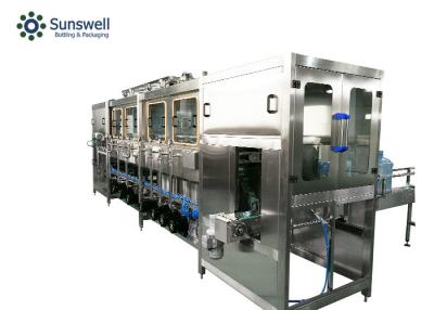 China 300 BPH Automatic 5 Gallon Barrel Water Filling Machine PLC Control 380V for sale