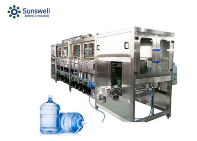 China QGF-900 5 Gallon Water Filling Machine 900 BPH Capacity 380V Industrial Monoblock System for sale