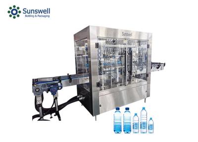 China 2000BPH Linear Detergent Filling Sealing Machine Gravity Filling For Dishwashing Liquid for sale