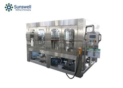 China 12000BPH PET Bottle Water Filling Machine 3-in-1 Rotary Rinsing Filling Capping Non Gas for sale