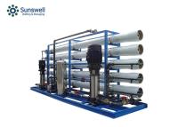 China 10000L/H RO Drinking Water Treatment System with 0.15-0.25 MPa Inlet Pressure and 16 KW Power for sale