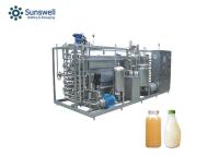 China SS304 Electric Milk Pasteurization Equipment 1-10 t/h Tubular Heat Exchanger for sale