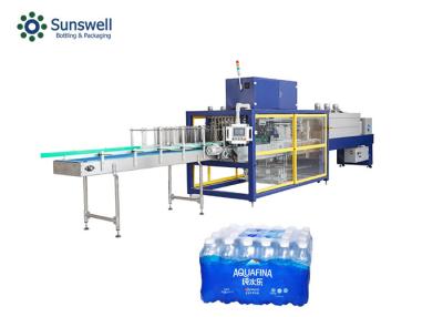 China Automatic 40BPM Shrink Packaging Machine for Beverage Bottles 380V for sale