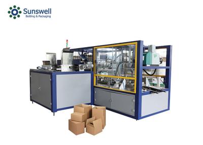 China Auto Sealing Tape Shrink Packaging Equipment PLC Control 20-25pcs/min 5000kg Capacity for sale