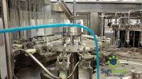 China Hot Beverage Rotary Filling Machine 3 in 1 Juice Production Line 2000-30000 BPH for sale