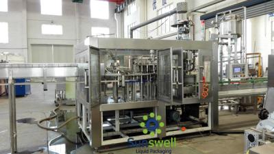 China Bottle Liquid Hot Filling Machine High precision For Fresh Orange Juice for sale