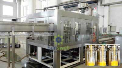 China High Capacity 500ml Hot Filling Machine Plastic Bottled Gravity Filling for sale