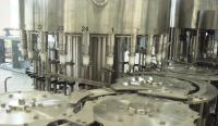 China 24 Head 3-in-1 RO Water Bottling Filling Machine 10000 BPH Automatic Rinsing Filling Capping for sale