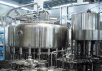 China PET Bottle Wine Filling Machine 10000 BPH 3-in-1 Rinsing Filling Capping Beverage Equipment for sale
