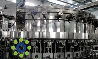 China DCGF24-24-8 Beverage Bottling Machine 5000BPH Capacity with 24 Rinsing and Filling Heads for sale