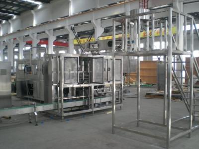 China CGF Series 3-in-1 Water Bottle Filling Machine for 4-5 Gallon Containers | 300 Barrel/Hour Capacity | 3400×1420×2000mm for sale
