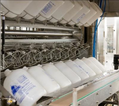 China 3 Gallon 5 Gallon Water Rinsing Filling Capping Machine 1200 BPH Monoblock for sale