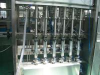 China SSW6-100P Piston Filling Machine with 6-12 Nozzles, 25-30 BPM Capacity for 100ml-1000ml Bottles for sale