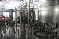 China 4-in-1 Non-Carbonated Juice Pulp Filling Monoblock Machine 6000BPH Capacity 304 Stainless Steel Construction for sale
