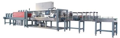 China Industrial Automatic PE Film Shrink Wrap Packaging System 380V 18 Packs/Min for sale