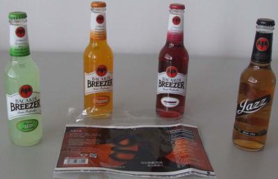 China PP PE OPS Waterproof Self-Adhesive Labels for Bottled Beverages - 1050mm Width, 10-Color Printing for sale