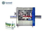 China Full Automatic Round Bottle Sticker Labeling Machine 220V 9000 Bottles Per Hour for sale