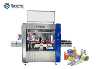 China Fully Automatic Bottle Labeling Machine 9000-24000 BPH High Speed Adhesive Sticker Printer for sale