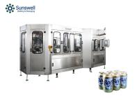 China Automatic Beer Can Filling Machine 36,000 CPH Counter Pressure Filler Capper for sale