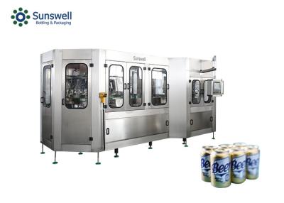 China Automatic Beer Can Filling Machine 36,000 CPH Counter Pressure Filler Capper for sale