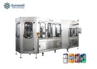 China Aluminum Can Beverage Filling Production Line with 2,000-36,000 CPH Capacity for Carbonated Drinks and Beer for sale