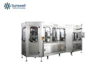 China Automatic Beer Can Rinser Filler Seamer 250ml Beverage Can Filling Machine 2000CPH for sale