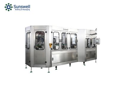 China Automatic Beer Can Rinser Filler Seamer 250ml Beverage Can Filling Machine 2000CPH for sale