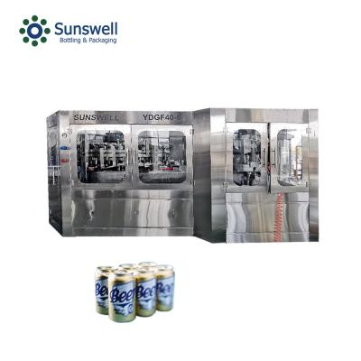 China Craft Beer Aluminum Can Filling Machine 250ml Capacity 2,000-36,000 CPH Production Line for sale