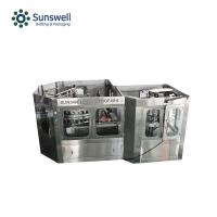 China Aluminum Can Filling Sealing Machine SS304 Whipped Cream Can Production Line 2000CPH for sale