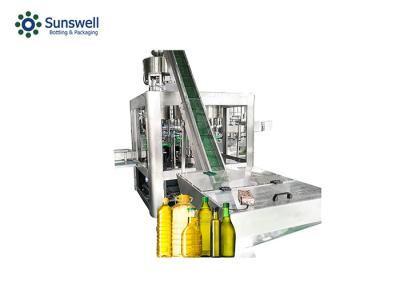 China 20000BPH Edible Oil Filling Capping Machine for PET Bottles with PLC Control and 18,000 BPH Capacity for sale