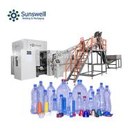 China Full Automatic Rotary PET Bottle Stretch Blow Molding Machine 6 Cavity 12000 Pcs Per Hour for sale