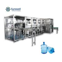China 5 Gallon Bottled Water Filling Machine 20L Washing Capping Equipment for sale