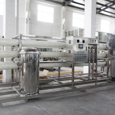 China RO 2000kg Water Treatment Equipment 5000L/H Stainless Steel Reverse Osmosis System for sale