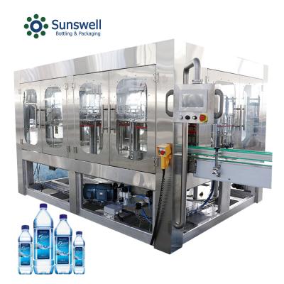 China 316L Stainless Steel Water Bottle Filling Machine 5000-24000BPH Production Line for sale