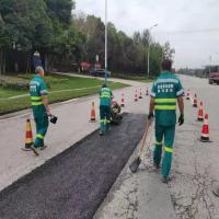 China Asphalt Road Surface Maintenance Black Granule Cold Asphalt Premix Asphalt Patch for sale