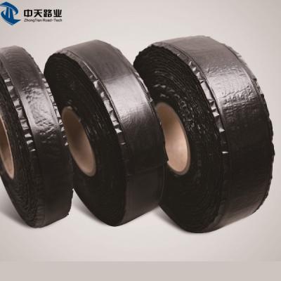 China Quick Crack Repair Bituminous Flashing Overbanding Tape Asphalt Jointing Tape for sale