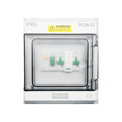 China Polycarbonate ABS Solar AC Distribution Box Solar Electric System IP66 230V for sale