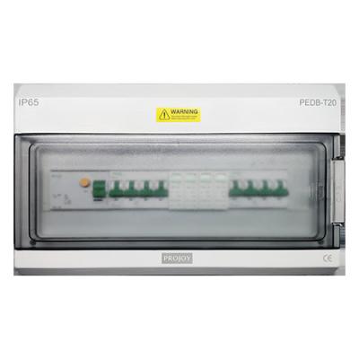 China PROJOY 40A AC Combiner Box For Solar Electric System TUV CE for sale