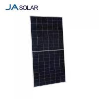 China JA Solar Panel 60 Cell MBB Bifacial PERC Half Cell Double Glass Module 480W 500W for sale