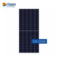 China Risen 430W-455W Mono Solar Panel 120 Cells Half Cell Energy Solar Module for sale