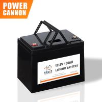 China 12V 100Ah LiFePO4 Solar Battery Pack 1280Wh Deep Cycle Lithium Ion for sale