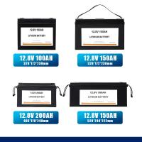 China 12V 100Ah LiFePO4 Solar Battery Pack 1280Wh Deep Cycle Lithium Ion for sale