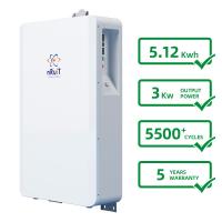 China 5kWh Lithium Ion Solar Battery 51.2V 100Ah 3000W DOD 90% 6000 Cycles for Home Backup for sale