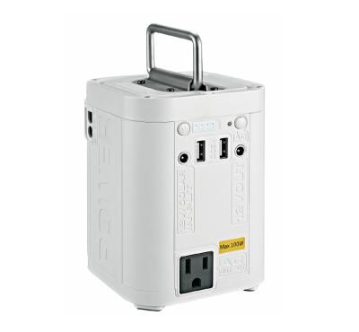 China 100W Solar Portable Power Station 99Wh Rechargeable Battery UN38.3 Certified for sale