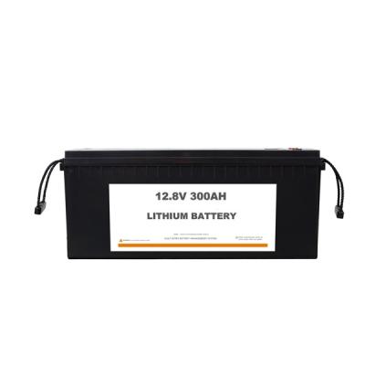 China 12V 300Ah LiFePO4 Deep Cycle Battery 3840Wh for EV Solar Energy Storage 29kg for sale