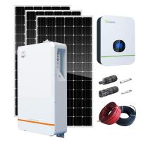 China 48V Solar Electric System 5Kwh Household Solar Panel System UN38.3 for sale