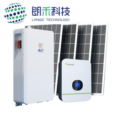 China 15kW Off Grid Solar System Kit 10kWh Lithium Battery 200Ah Powerporter for sale