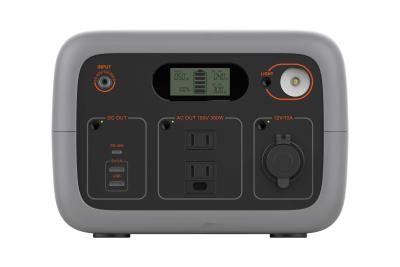 China 300Wh 300W Portable Power Station LiFePO4 Battery Solar Generator Camping for sale