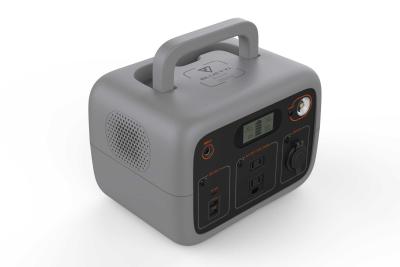 China 300Wh 300W LiFePO4 Portable Power Station Solar Generator with 25V 10A MPPT for sale